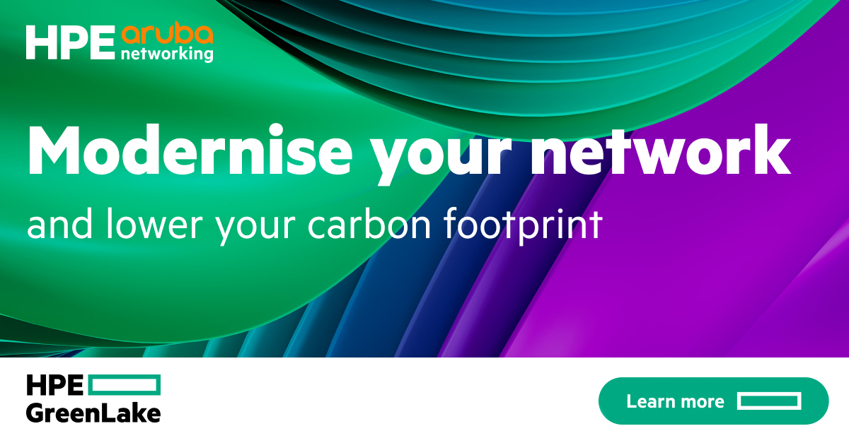 Modernize your network and lower your carbon footprint Modernize your network and lower your carbon footprint